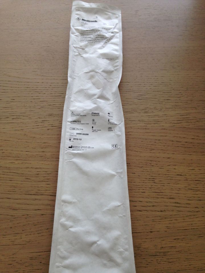 New MEDTRONIC 12016 DLP Left Heart Vent Catheter 16Fr (X) 12016 ...
