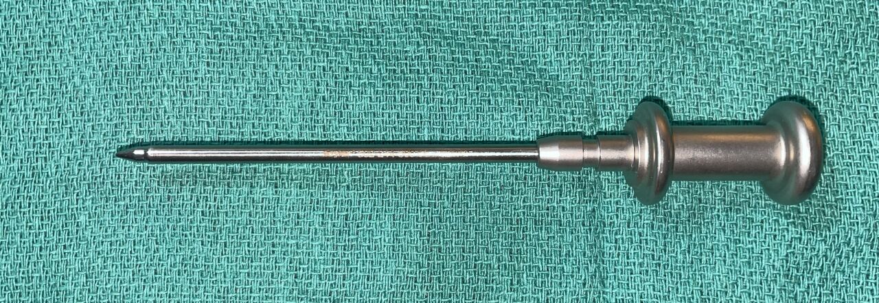 Used STRYKER 510-244-520 Sharp Tip Obturator For 3.2mm Cannula Surgical ...