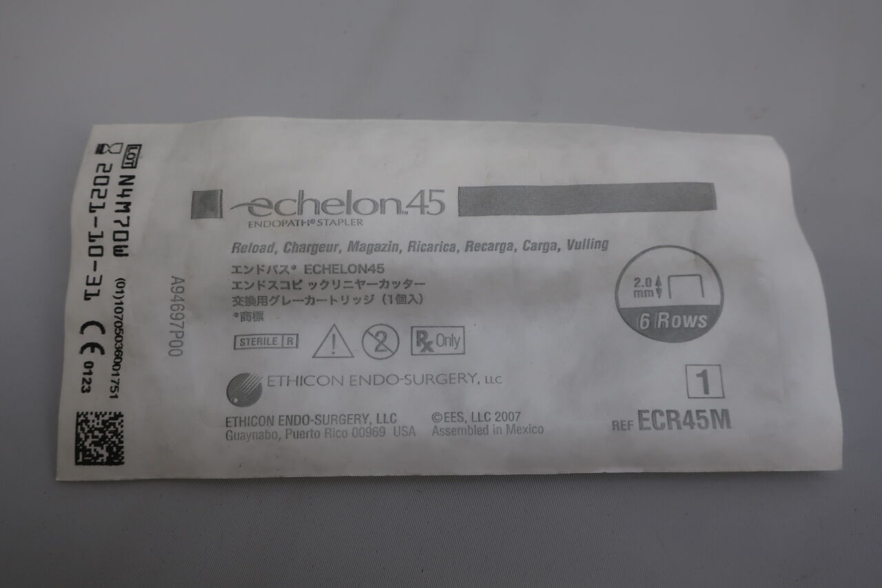 New ETHICON ECR45MEXP Echelon 45 Endopath Stapler Reload Disposables ... New ETHICON ECR45MEXP Echelon 45 Endopath Stapler Reload Disposables ...