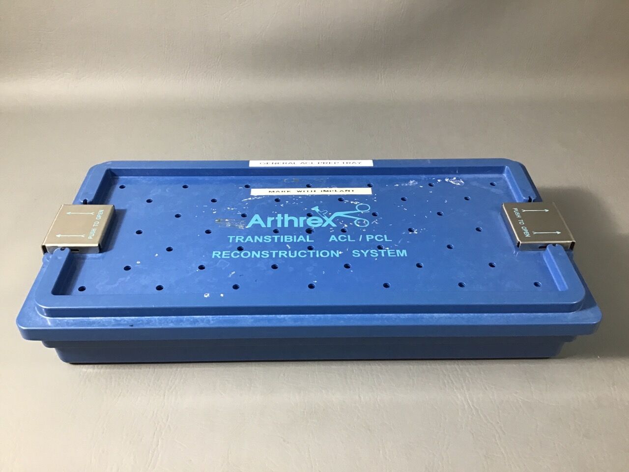 Used ARTHREX Sterilization Tray - ACL Prep: Sterlization Tray for ACL ... Used ARTHREX Sterilization Tray - ACL Prep: Sterlization Tray for ACL ...