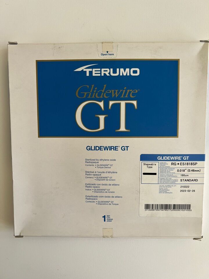 New TERUMO RG*ES1818SP GLIDEWIRE GT Disposables - General For Sale ...