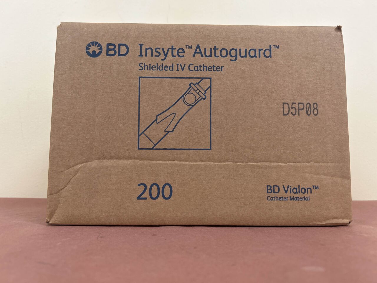 New Bd 381423 Bd Insyte Autoguard Shielded Iv Catheter 22g X 1in Case