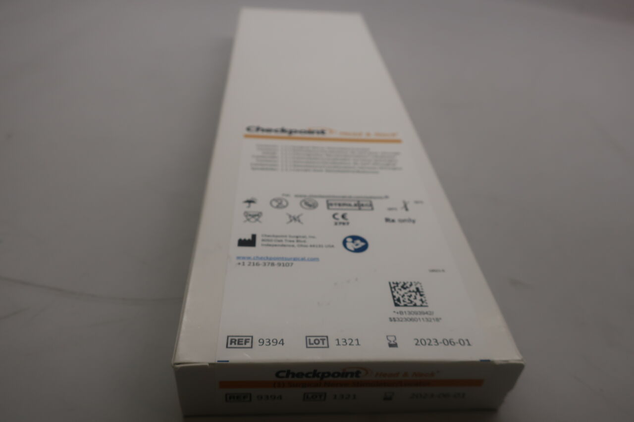 New CHECKPOINT 9394 Surgical Nerve Stimulator/Locator Disposables ... New CHECKPOINT 9394 Surgical Nerve Stimulator/Locator Disposables ...