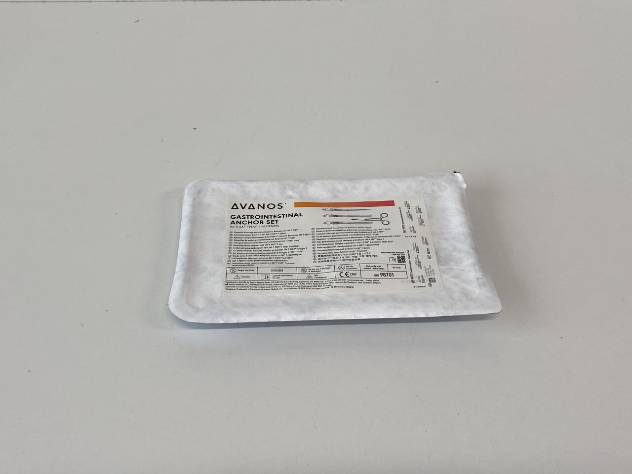 New AVANOS Gastrointestinal Anchor Set 98701 Exp.2024-05 (F7 ... New AVANOS Gastrointestinal Anchor Set 98701 Exp.2024-05 (F7 ...