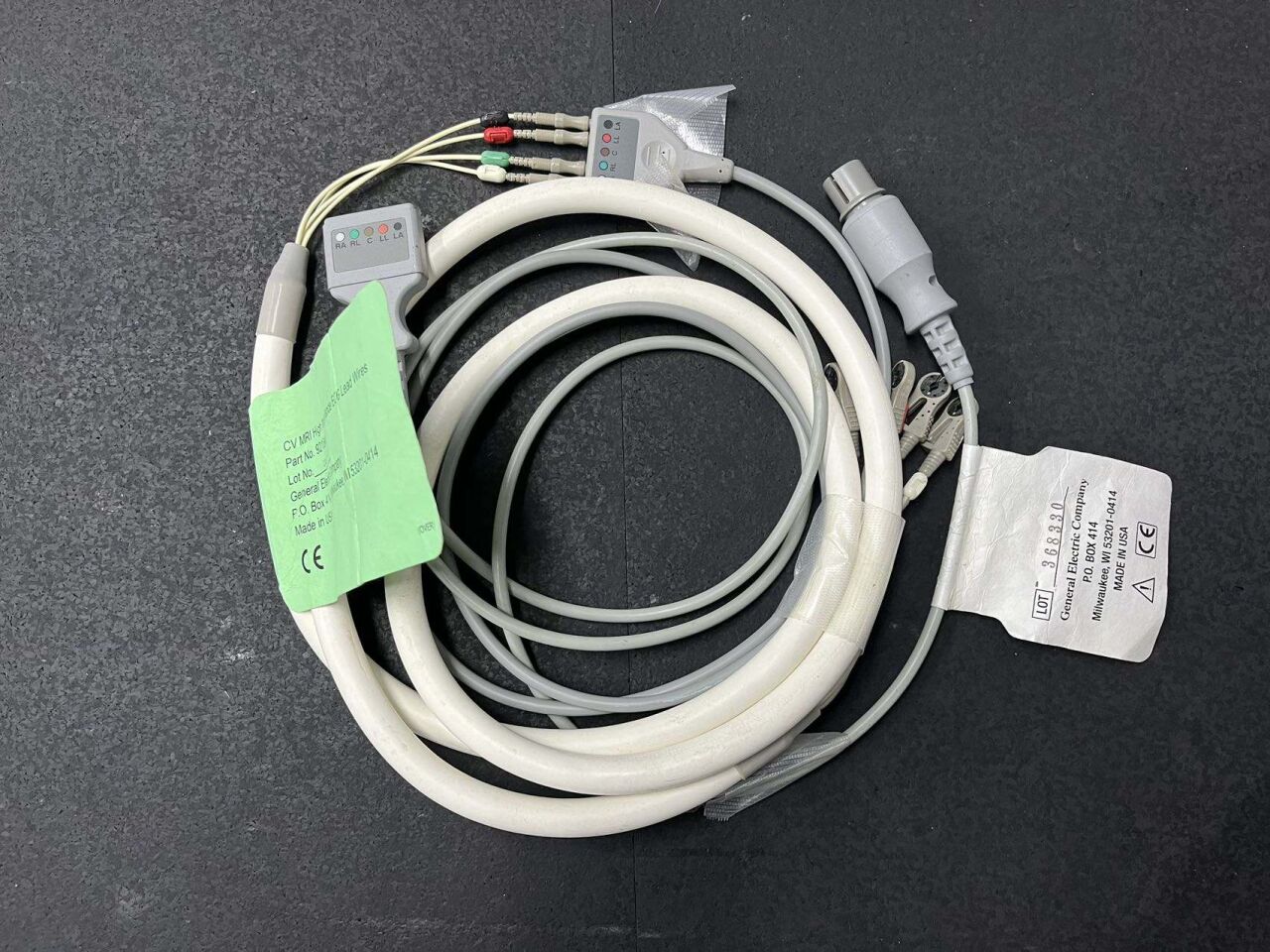 Used GE CV MRI HIGH IMPEDANCE ECG LEAD WIRES MRI Coil For Sale - DOTmed ...