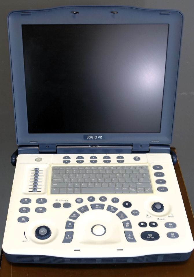 Used GE LOGIQ V2 Vascular - Small Parts Ultrasound For Sale - DOTmed ...