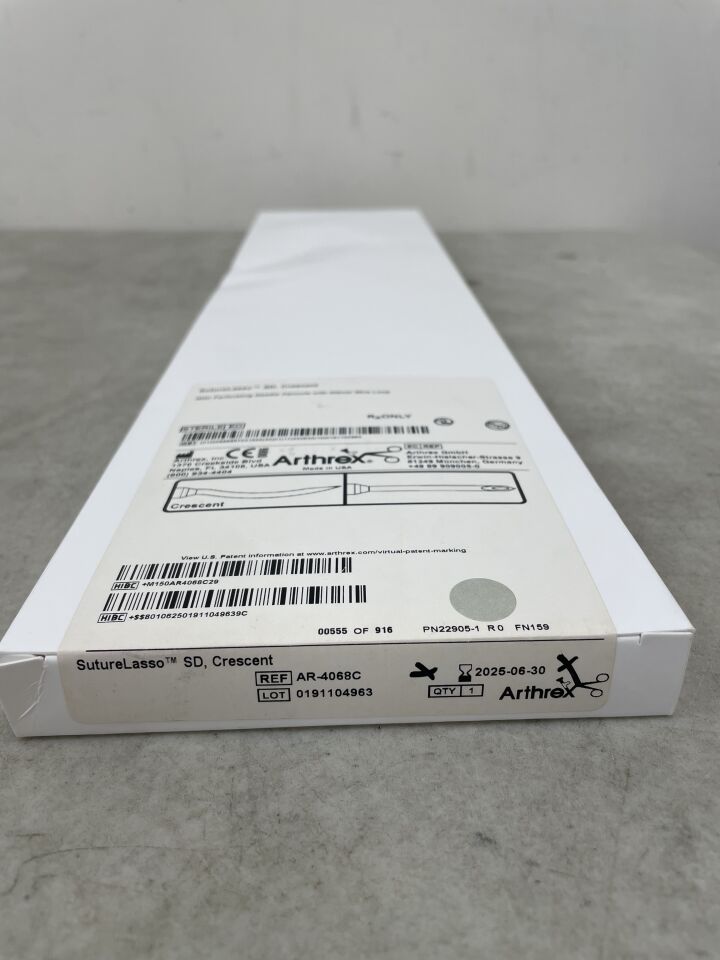 New ARTHREX AR-4068C SUTURE LASSO SD, CRESCENT - Disposables - General ...