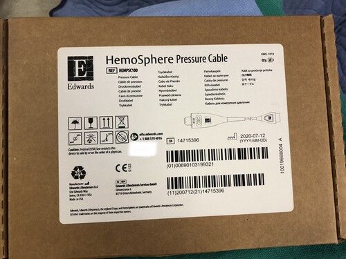 New EDWARDS HemoSphere HEMPSC100 SPO2 Probe For Sale - DOTmed Listing ...