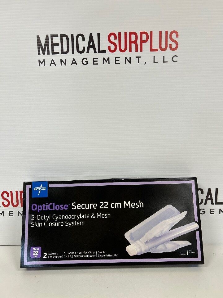 New MEDLINE MSC091060 OptiClose Secure 22cm Mesh, Box of 2 Disposables ...